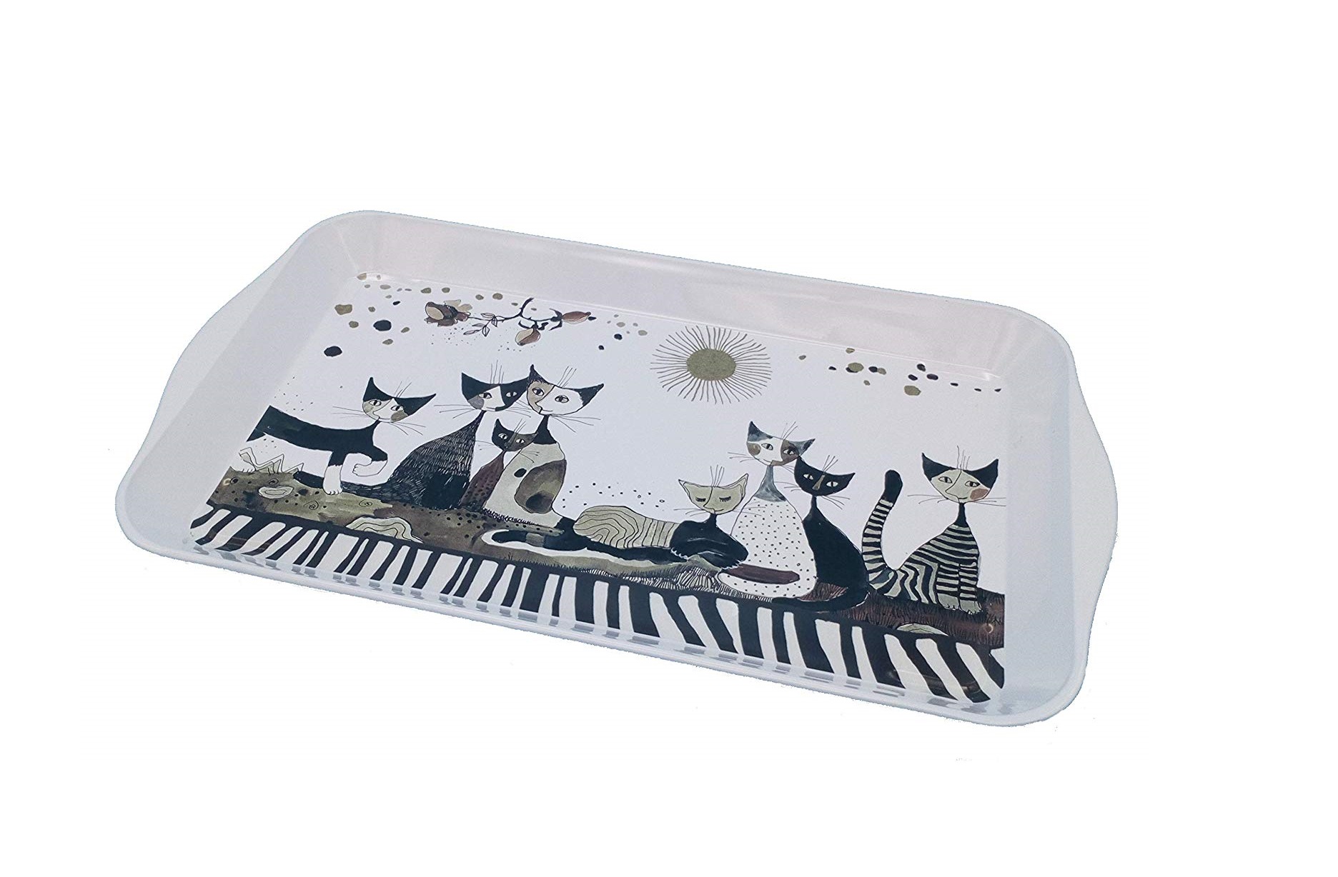 Rosina Wachtmeister Tablett Sepia | Was gibt es Neues? | Tatzenladen